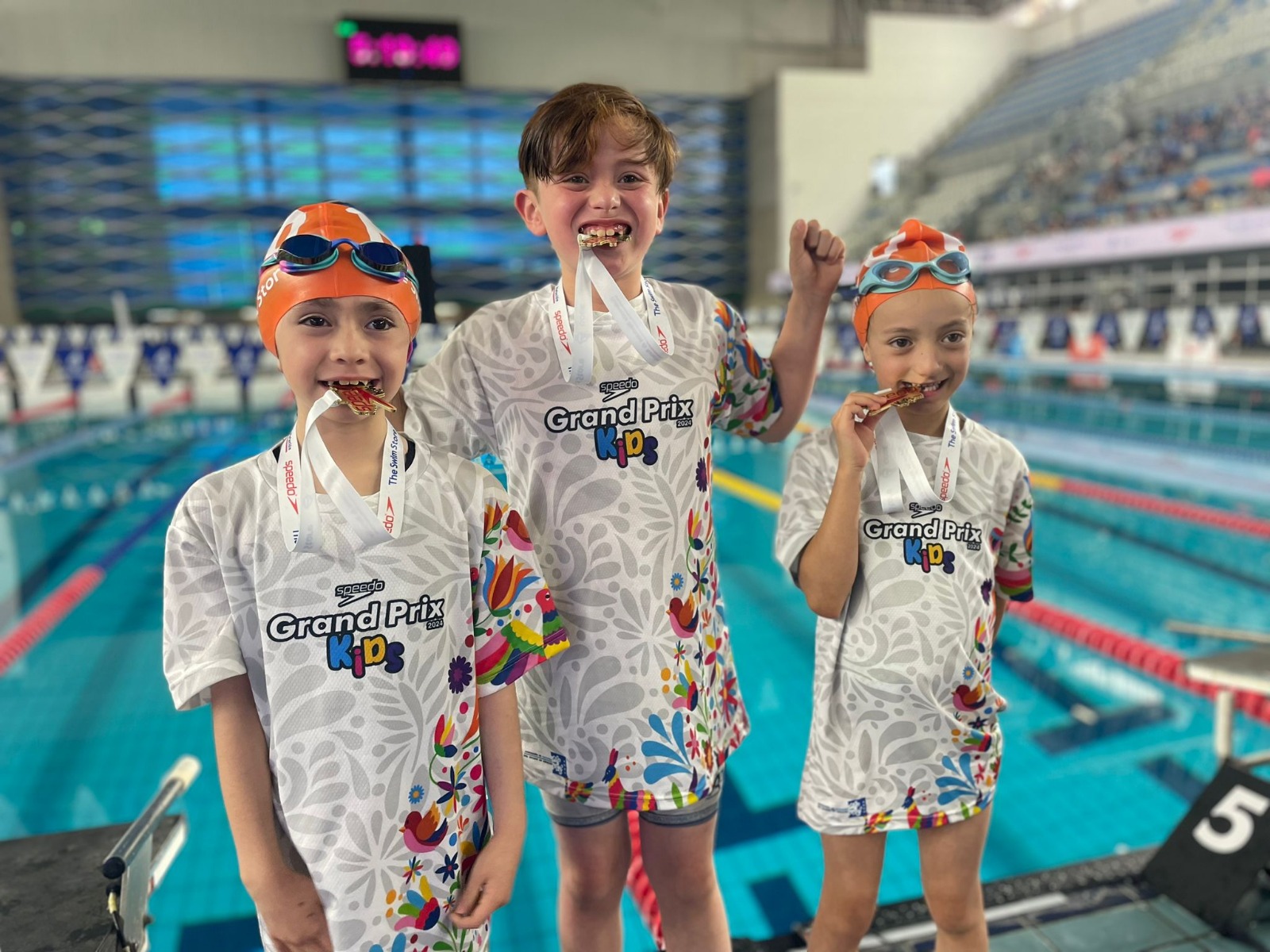 Brilla Hidalgo en el Grand Prix KIDS de Natación Guadalajara 2024 ...